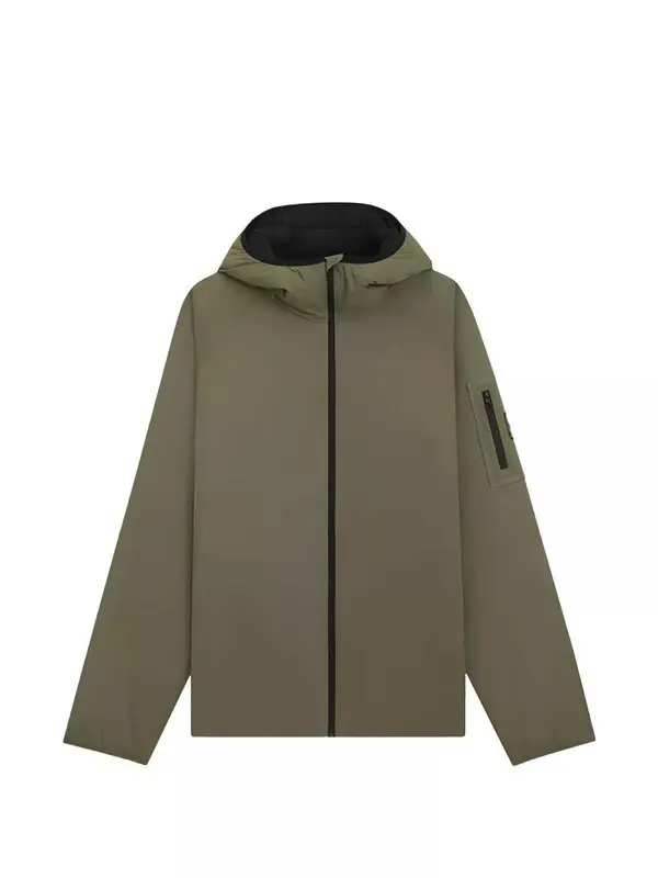 BOSS Hooded Zip Jacket - Green