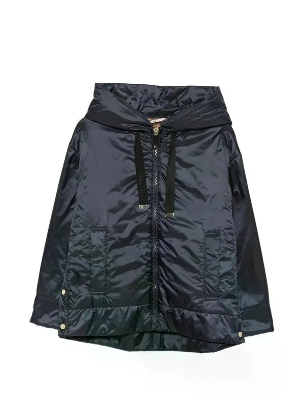 Max Mara Hooded Zip Jacket - Blue