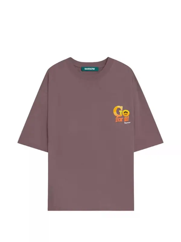 BARROW Graphic Crew-neck T-shirt