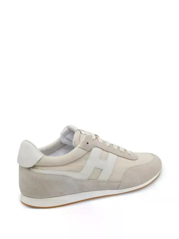 Hogan Logo Detail Sneakers - Neutrals