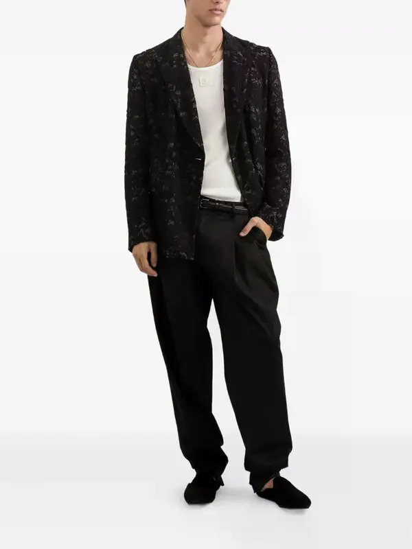 Dolce & Gabbana Double-breasted Lace Blazer