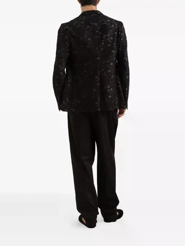 Dolce & Gabbana Double-breasted Lace Blazer