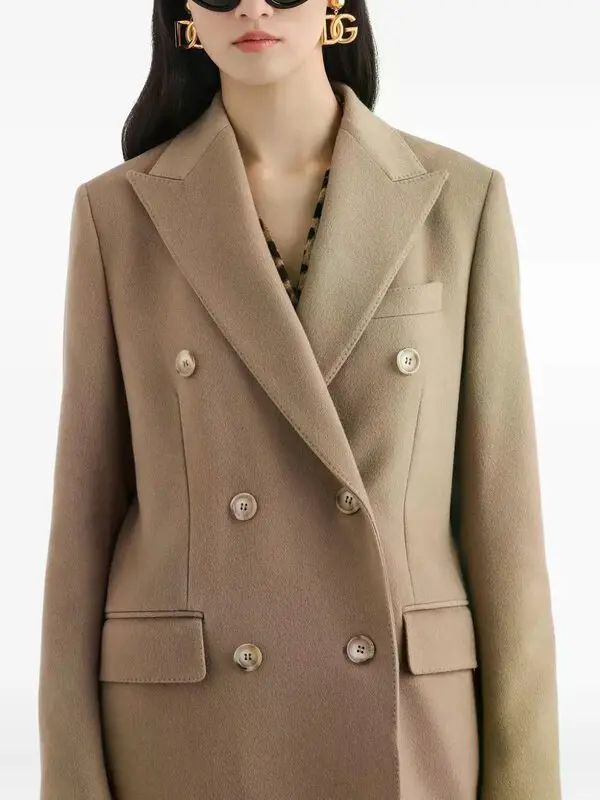 Dolce & Gabbana Double-breasted Coat - Brown