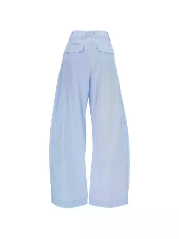 THELATEST Wide-leg Pleated Trousers