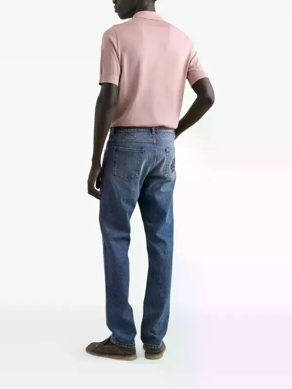 Dolce & Gabbana Button-fastening Short-sleeve Polo Shirt - Pink