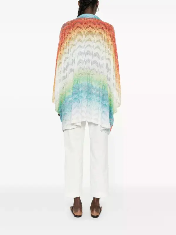 Missoni V-neck Patterned Beach Cover-up