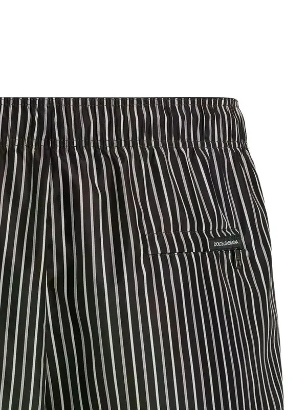 Dolce & Gabbana Striped Swim Shorts