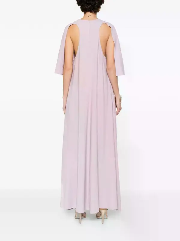 Erika Cavallini Maxi Short-sleeve Dress