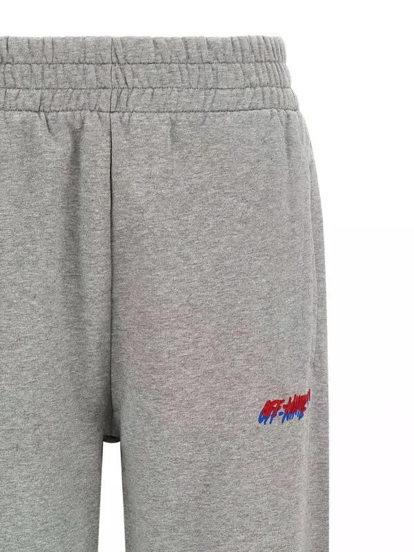 Off-White Logo-embroidered Track Pants