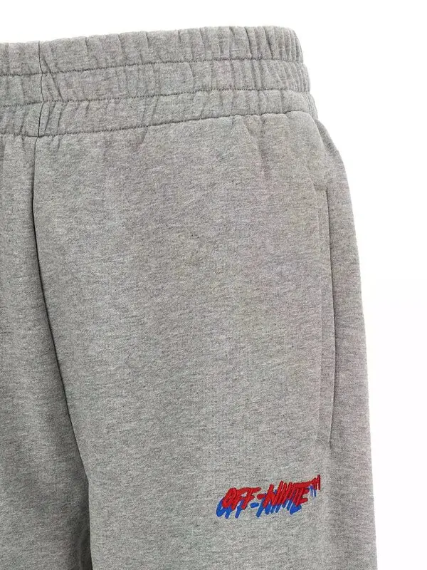 Off-White Logo-embroidered Track Pants