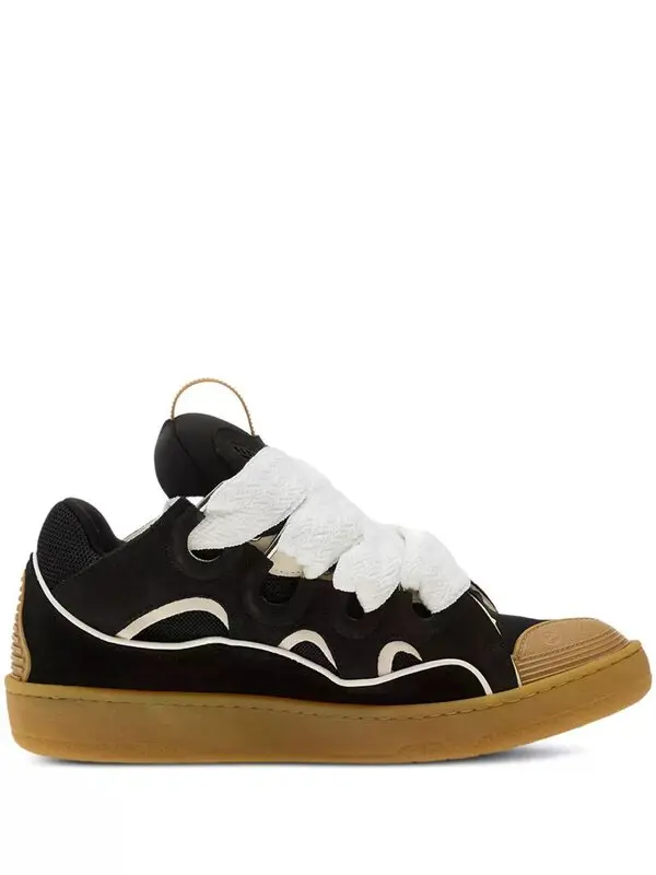 LANVIN Curb Lace-up Sneakers