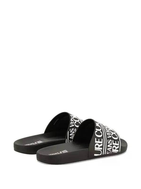 Versace Rubberised Logo Flip-flops