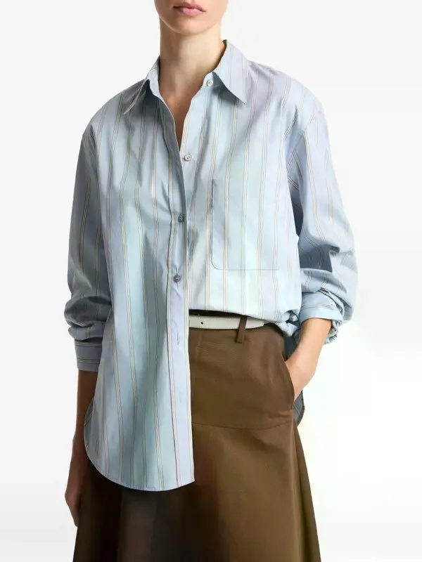 Vince Striped Button-down Shirt