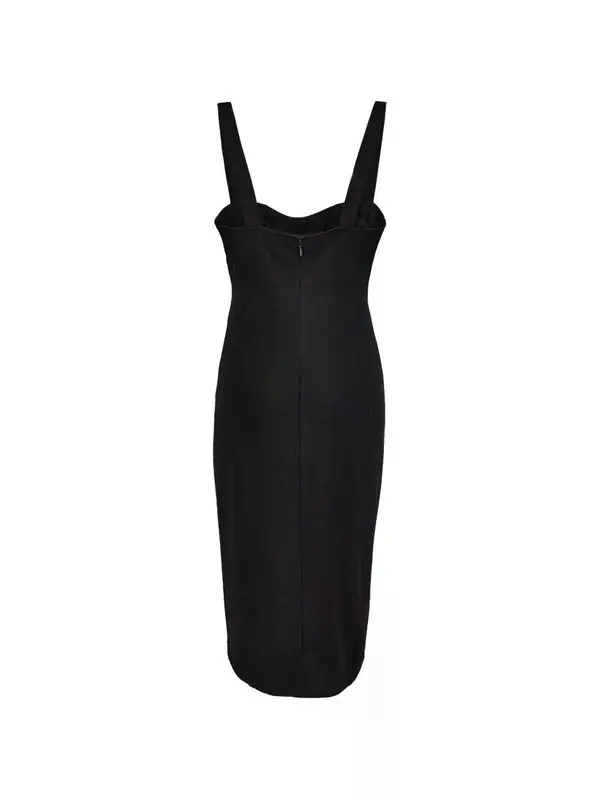 Versace Buckle-detail Dress