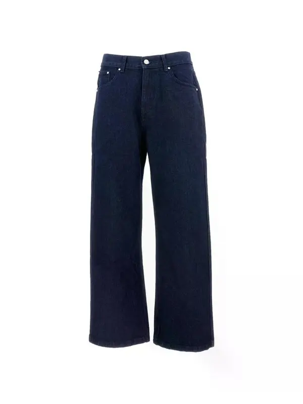 ARTE ANTWERP Five-pocket Wide-leg Jeans - Blue