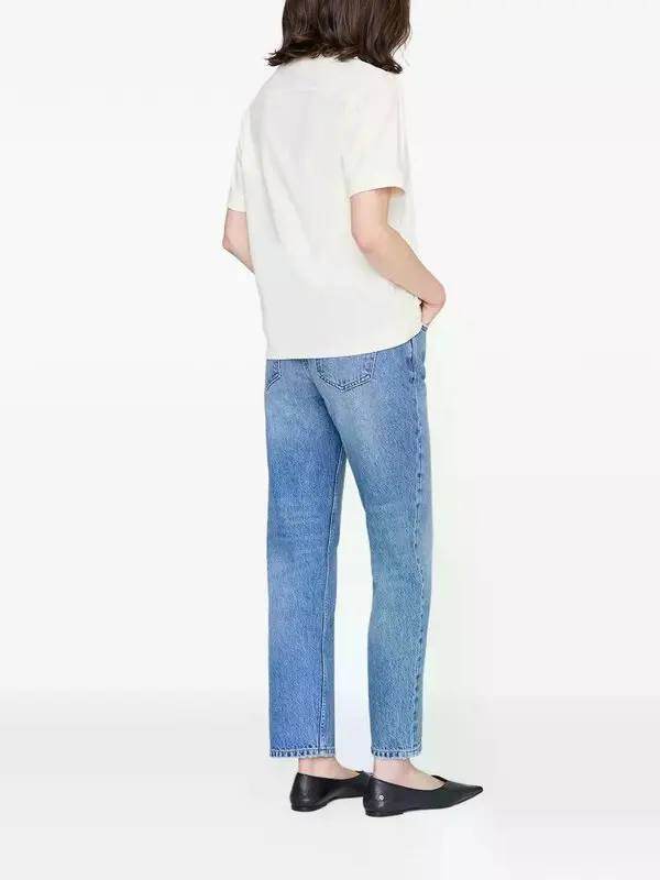 ANINE BING Jaylin Graphic-print T-shirt - Neutrals