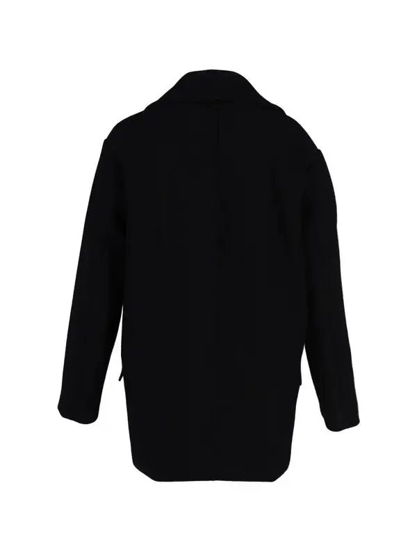 Max Mara Double-breasted Wool Pea Coat