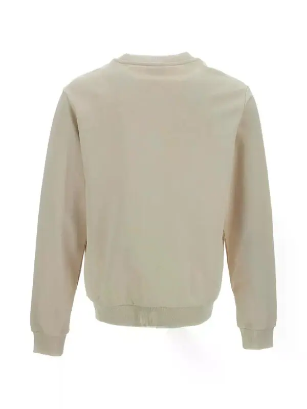 A.p.c. Logo-embroidered Sweatshirt - Neutrals