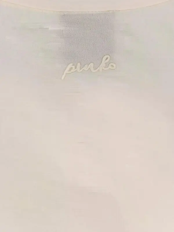 Pinko Blossom Silk Shirt - Neutrals