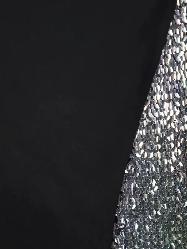 Givenchy Sequin Long-sleeve Maxi Dress