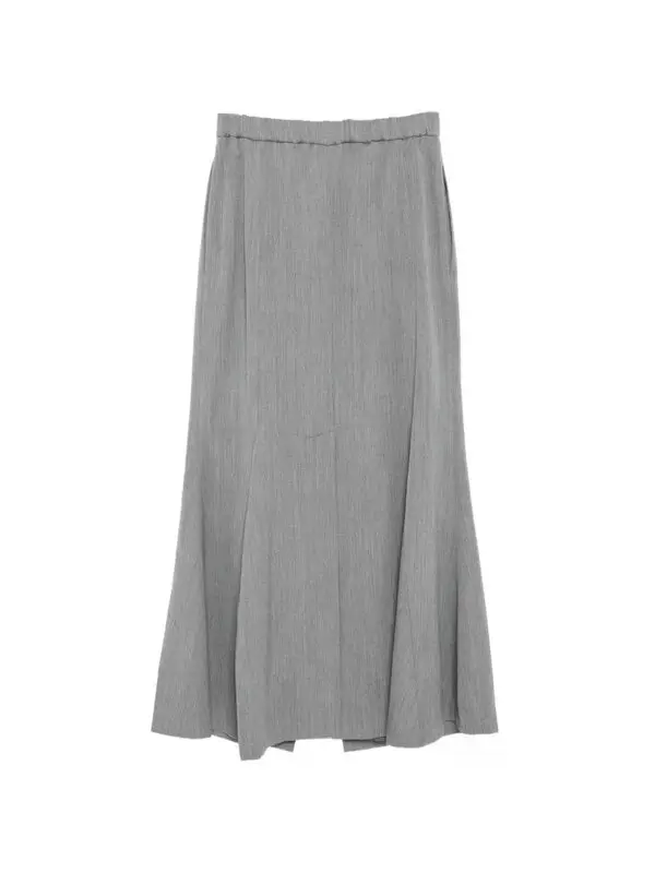 ENFOLD Slit Pleated Skirt