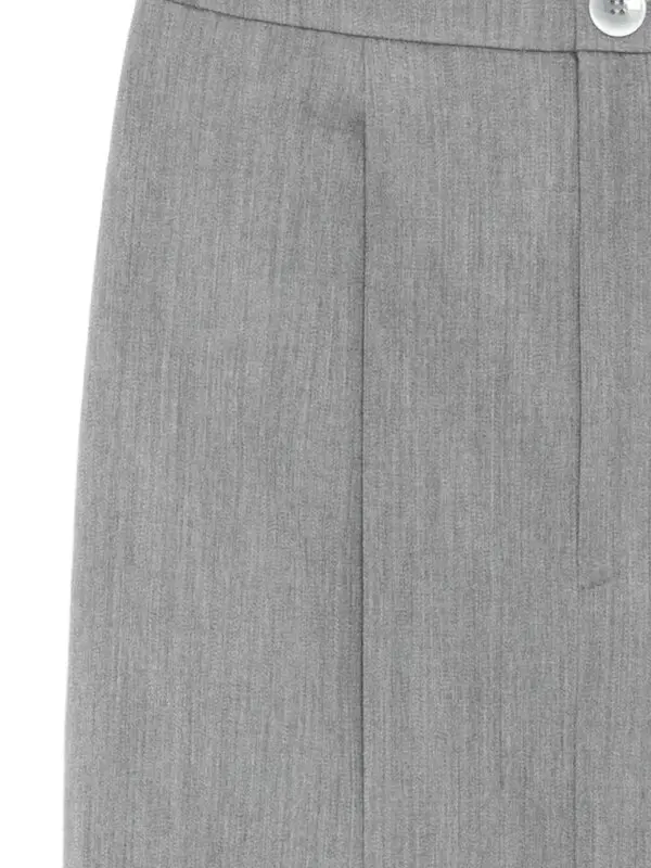 ENFOLD Slit Pleated Skirt