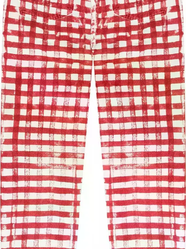 DENIM TEARS 501 Picnic Plaid Trousers