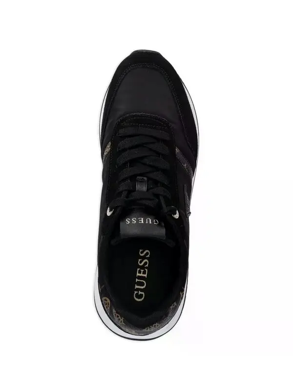 Guess Eagar Logo-print Panelled Sneakers