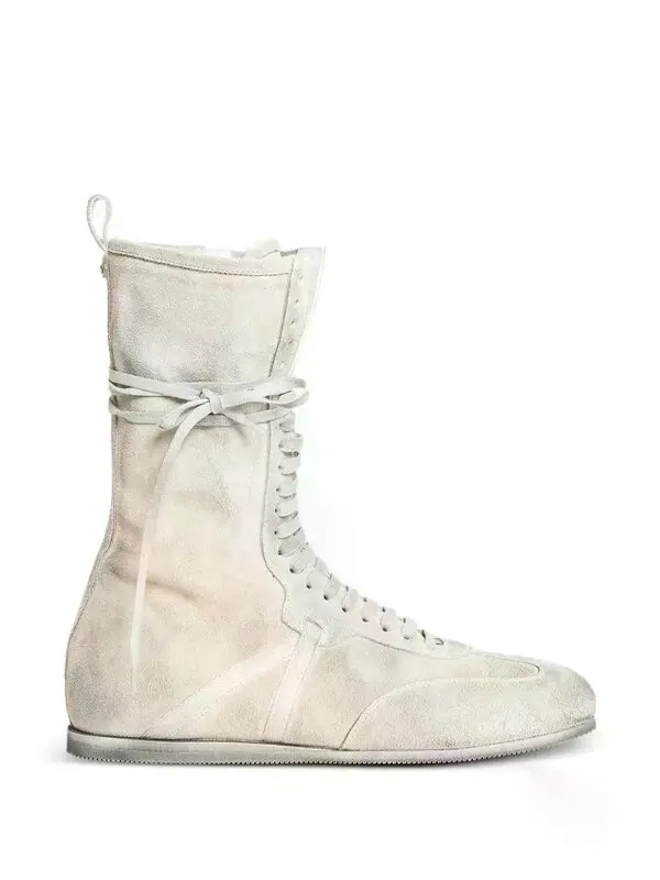 ANN DEMEULEMEESTER Fides High-top Boxing Sneakers