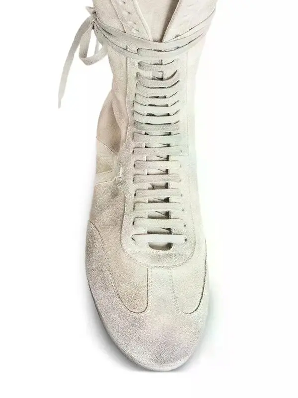 ANN DEMEULEMEESTER Fides High-top Boxing Sneakers