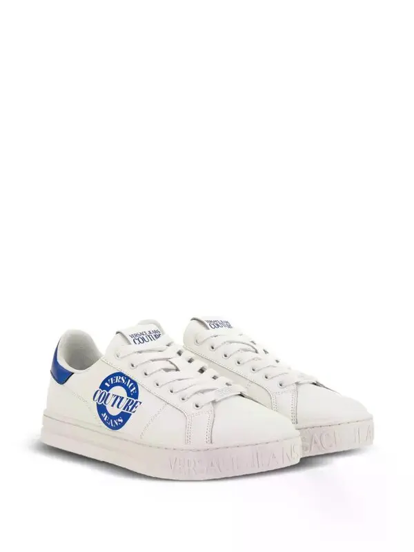 Versace Court 88 Logo Sneakers - White
