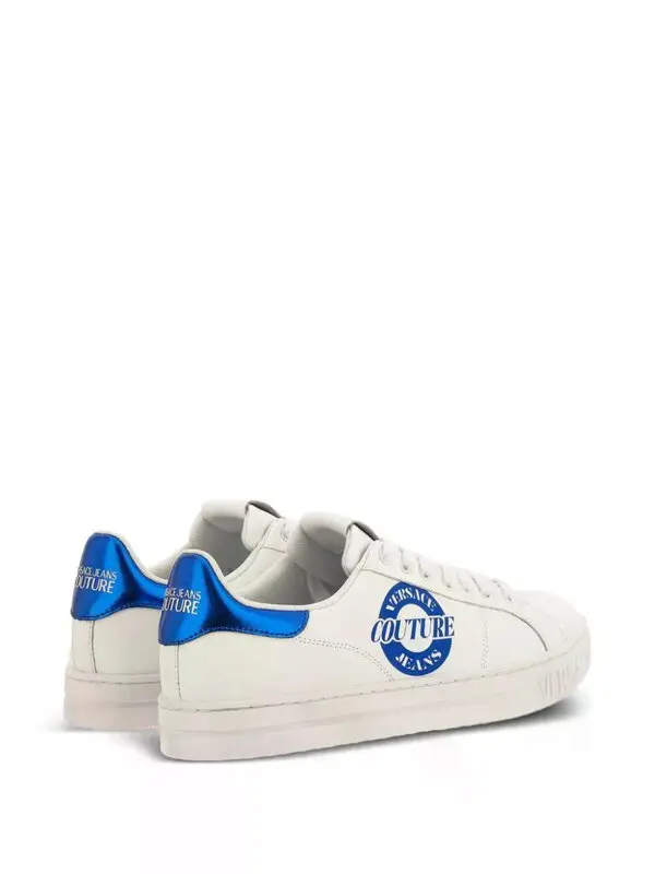 Versace Court 88 Logo Sneakers - White