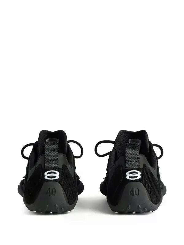 Balenciaga Monday Ultra Logo-lettering Sneakers - Black