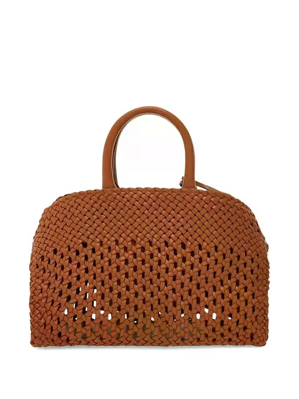 FERRAGAMO Xs Woven Hug Tote Bag