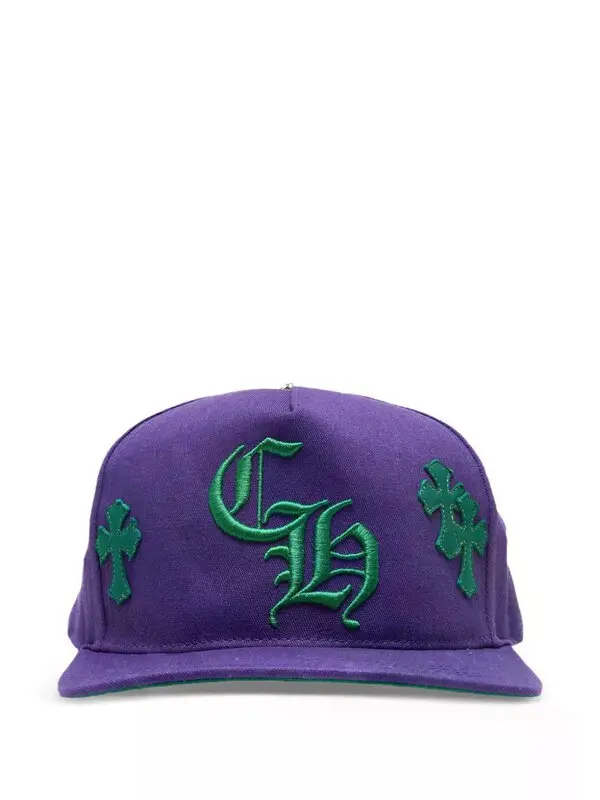 Chrome Hearts Logo-embroidered Baseball Cap - Purple