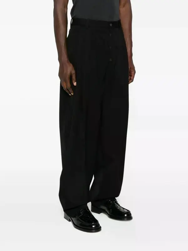 Jacquemus Wide-leg Wool Trousers