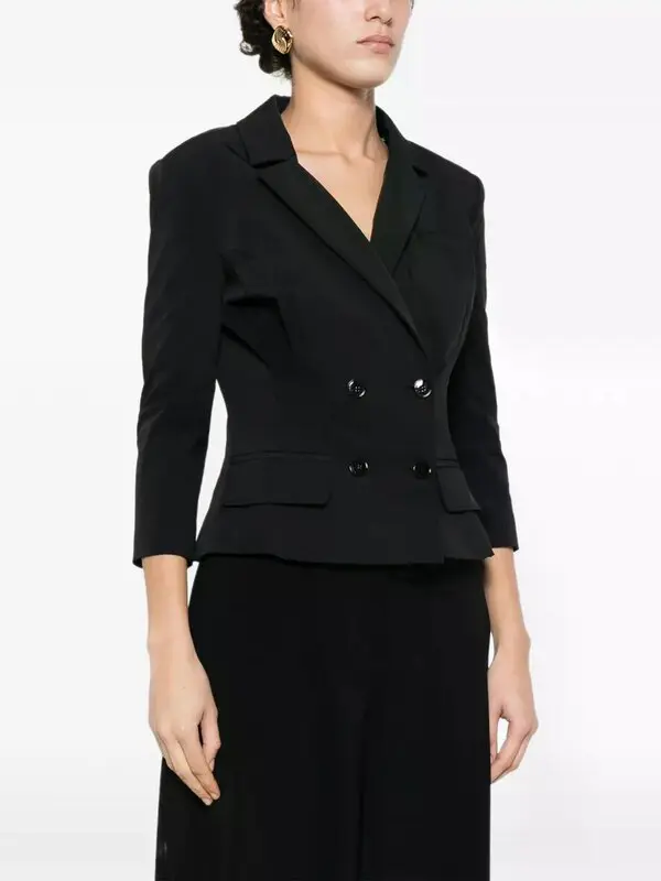 Elisabetta Franchi Belted Double-breasted Jacket