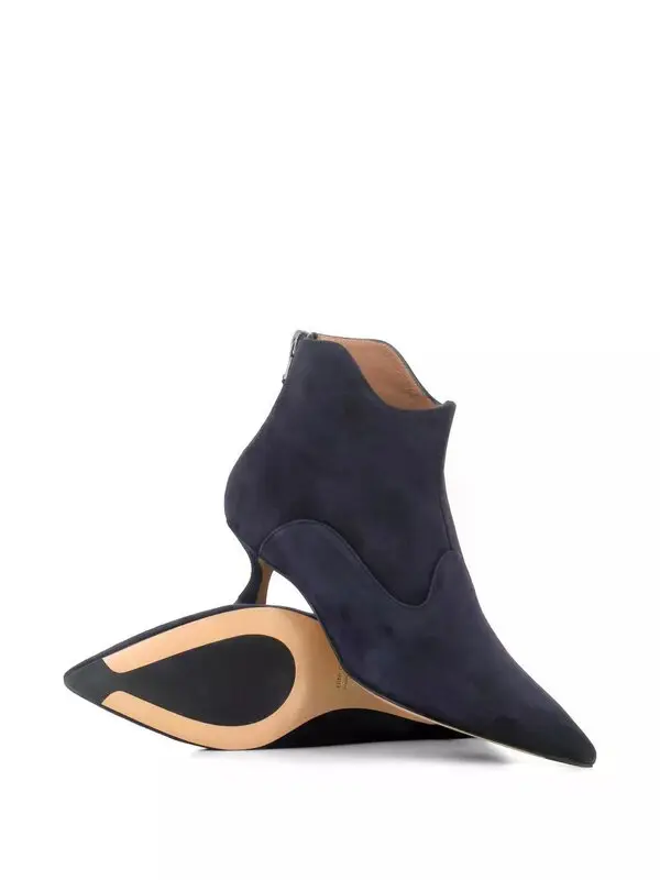 TASSINARI Pointed-toe Ankle Boots - Blue