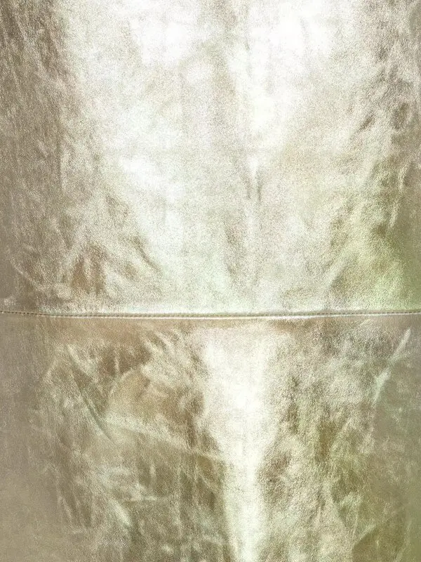 ROTATE BY BIRGER CHRISTENSEN Leather Midi Skirt