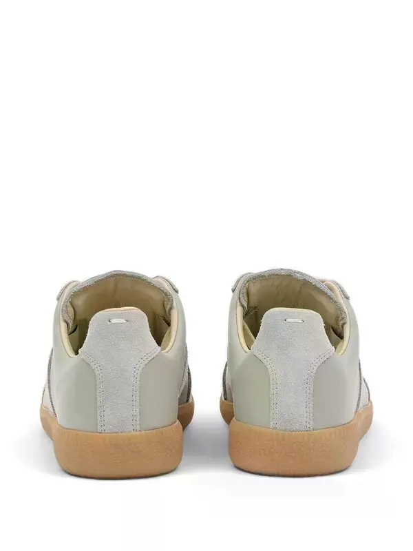 MAISON MARGIELA Replica Suede-panel Sneakers - Grey