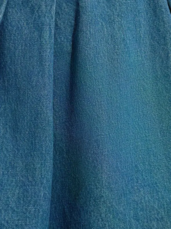 Givenchy Belted Waist Denim Dress
