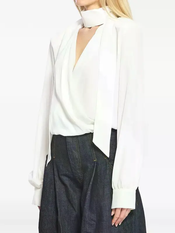 Federica Tosi Neck-tie Blouse