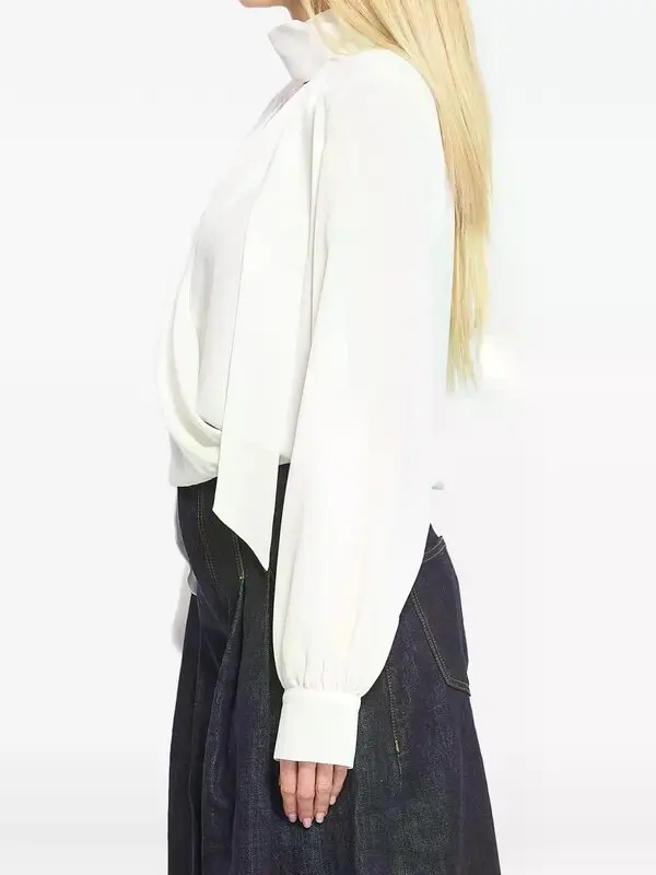 Federica Tosi Neck-tie Blouse