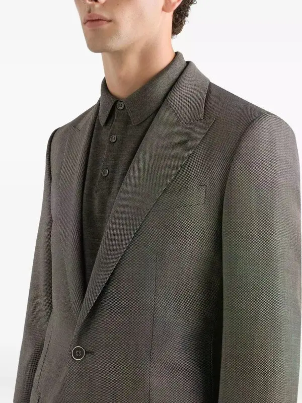 Dolce & Gabbana Buttoned Blazer - Grey