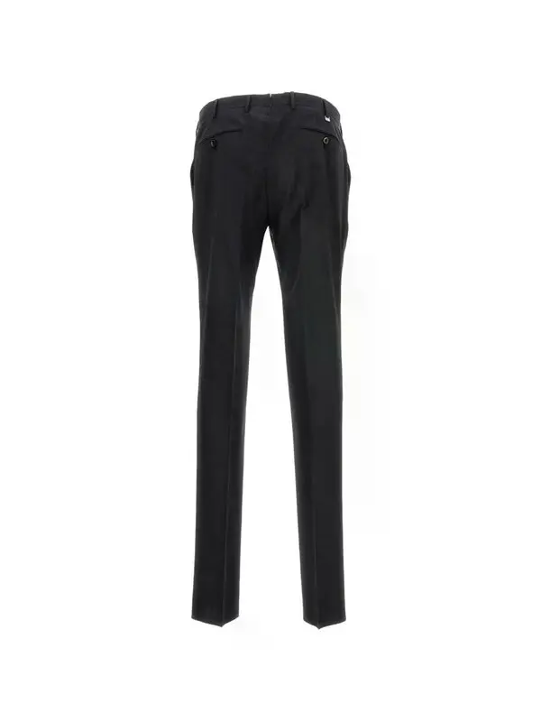 PT TORINO Front-pleats Tailored Trousers