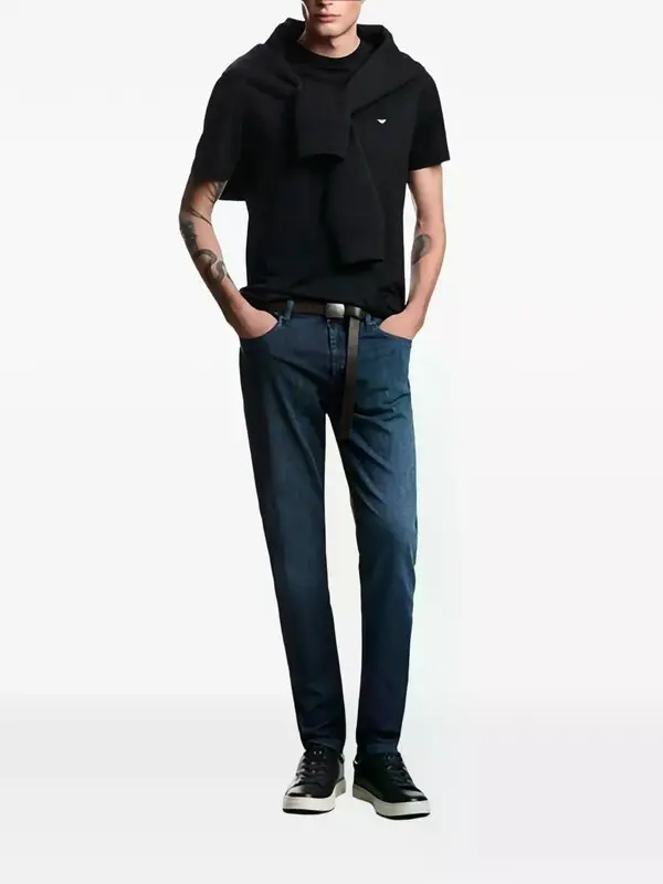 Emporio Armani J05 Five-pocket Jeans - Blue