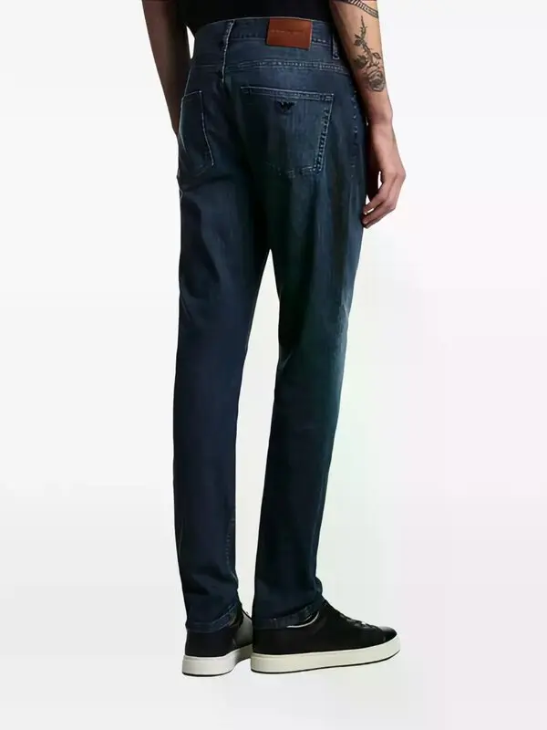 Emporio Armani J05 Five-pocket Jeans - Blue
