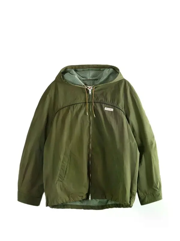 Marni Zip-fastening Hooded Jacket
