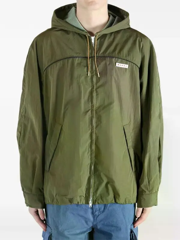 Marni Zip-fastening Hooded Jacket