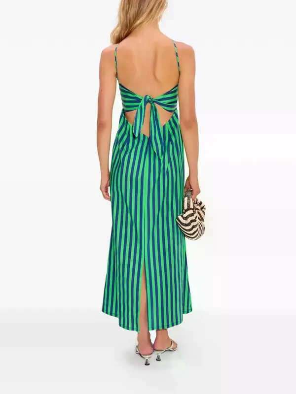 SIMONMILLER Kit Striped Maxi Dress